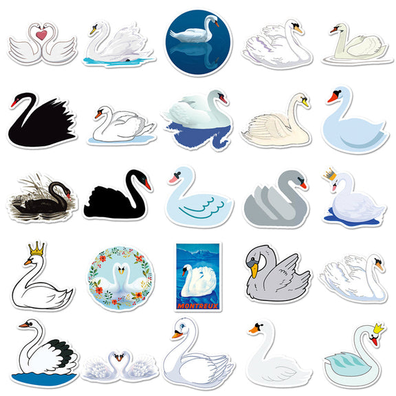 Swan sticker – Journaldream