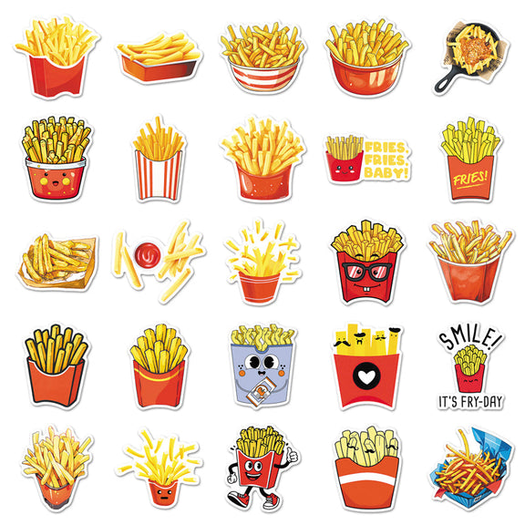 Cartoon fries sticker – Journaldream