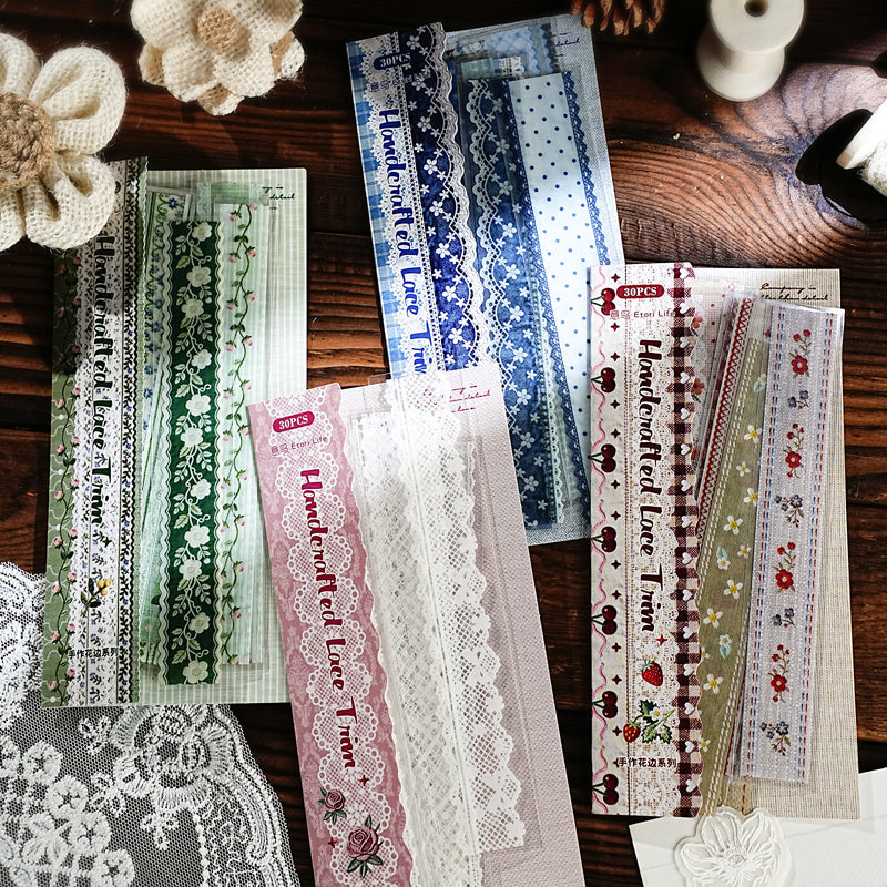 Handmade Lace series sticker – Journaldream