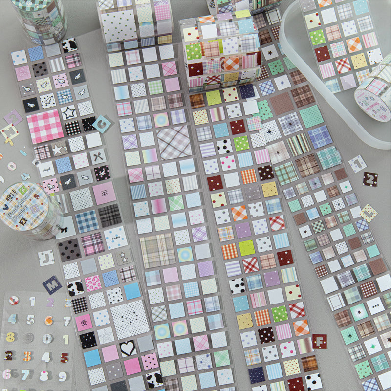 Basic Duet Series Die Cutting Flash Self-adhesive Tape – Journaldream