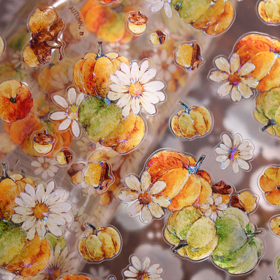 Whole Roll 6cm*6m Pumpkin pie Die Cutting Washi/PET/Shell Light PET T ...