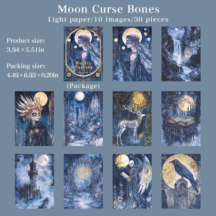 Gothic Fantasy series material paper – Journaldream