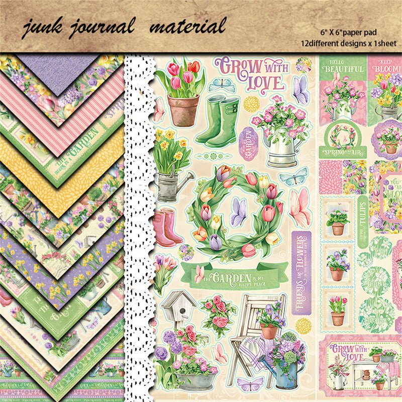 Grow up in love material paper – Journaldream