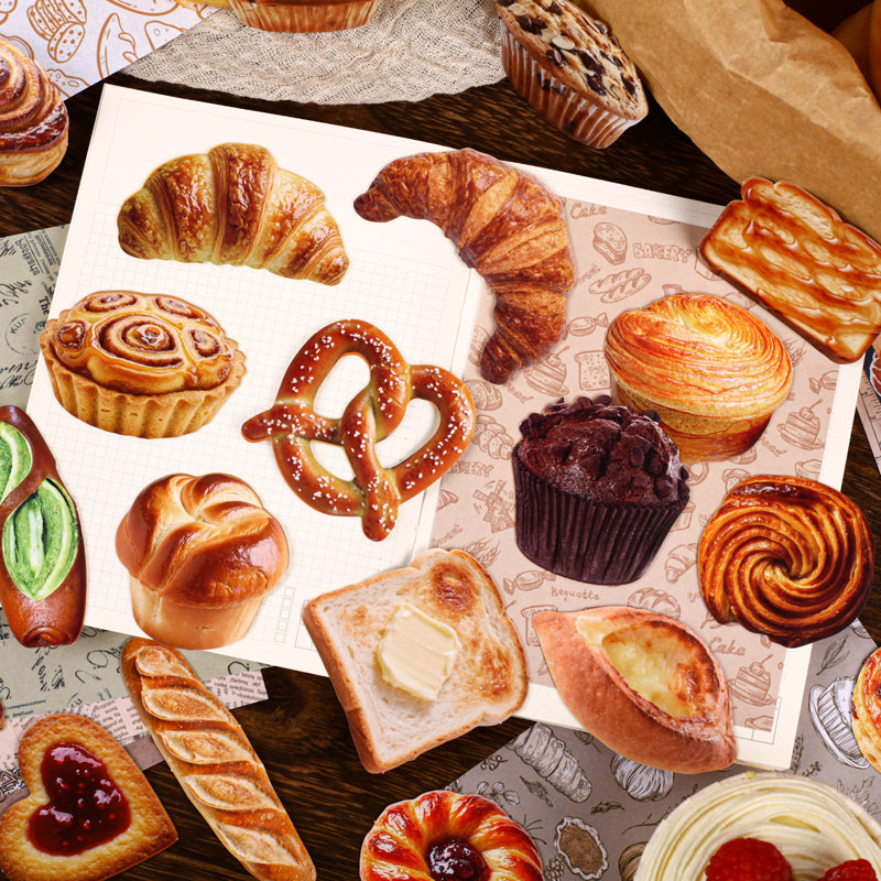 Bakery Series material paper set – Journaldream